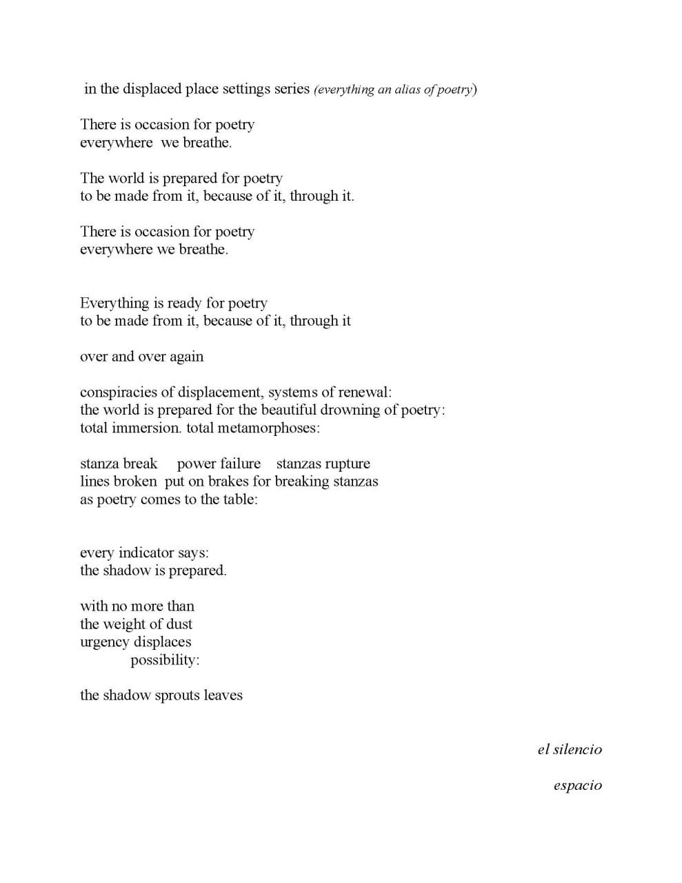 Beautiful Drowning In Shawsheen by Thylias Moss - Abstract Mag TV