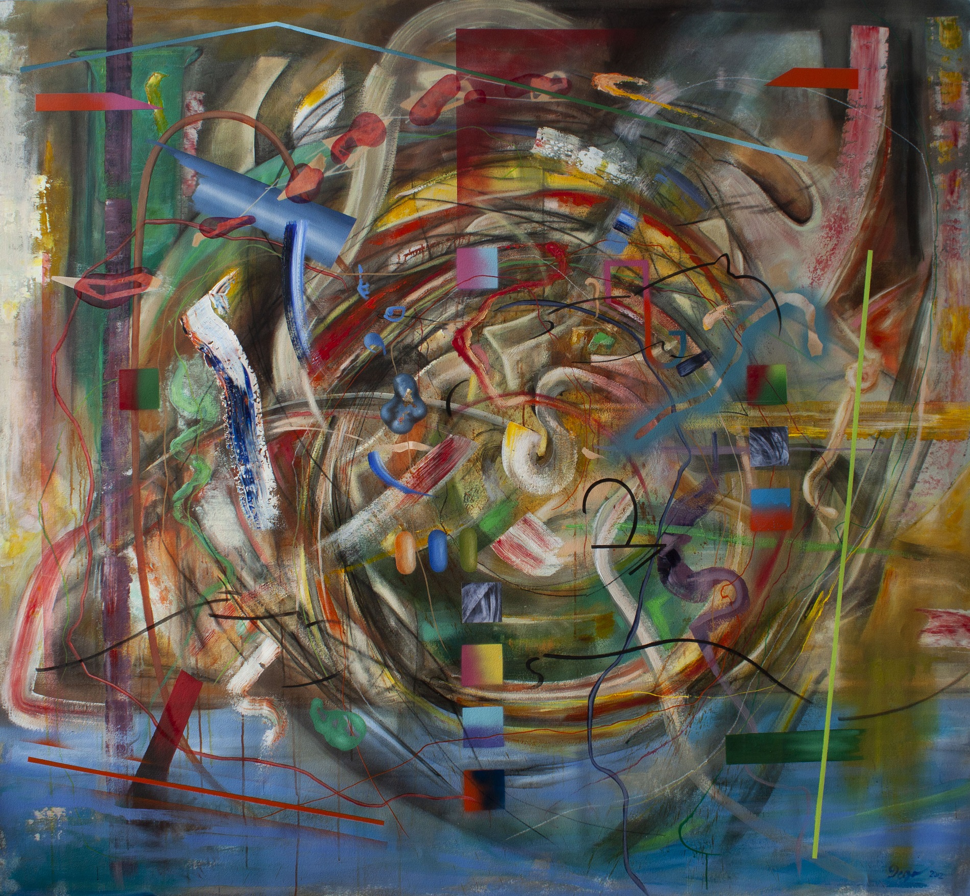 Art Feature: Excavations series by Detlef Gotzens (DEGO) | Abstract Mag TV